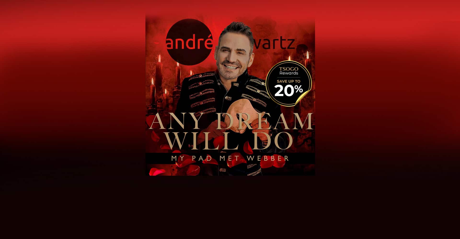 Catch Andre Schwartz on stage: Montecasino
