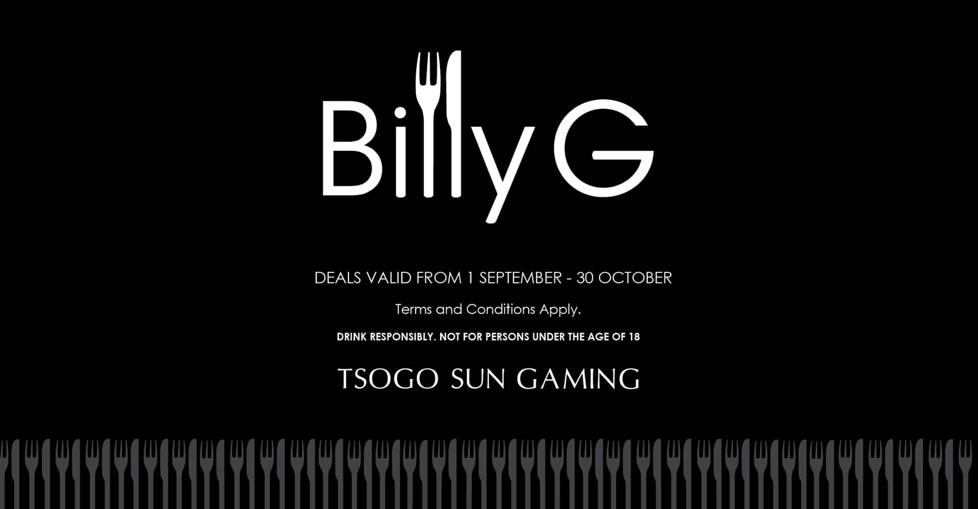 Drinks Deals | Wine Upgrades, Beer & Spritzers at Billy G - Montecasino