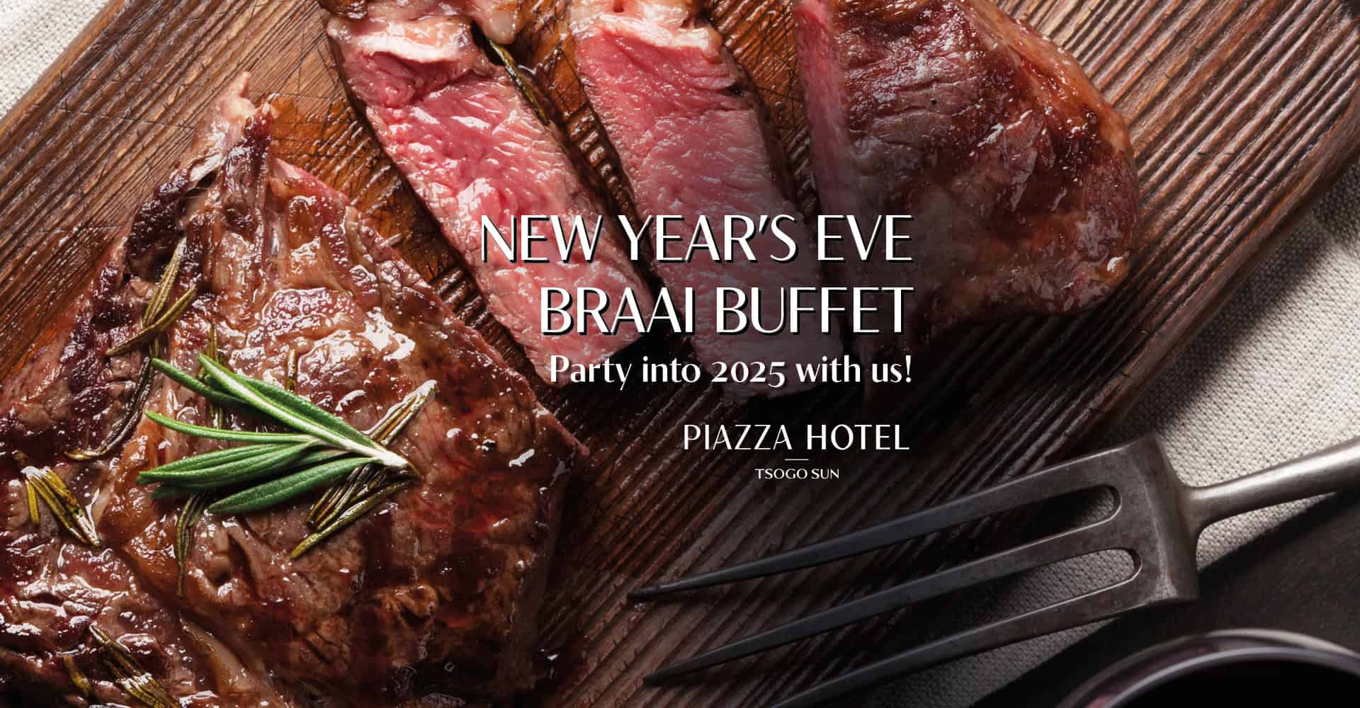 New Year’s Eve Braai Buffet Dinner - Montecasino