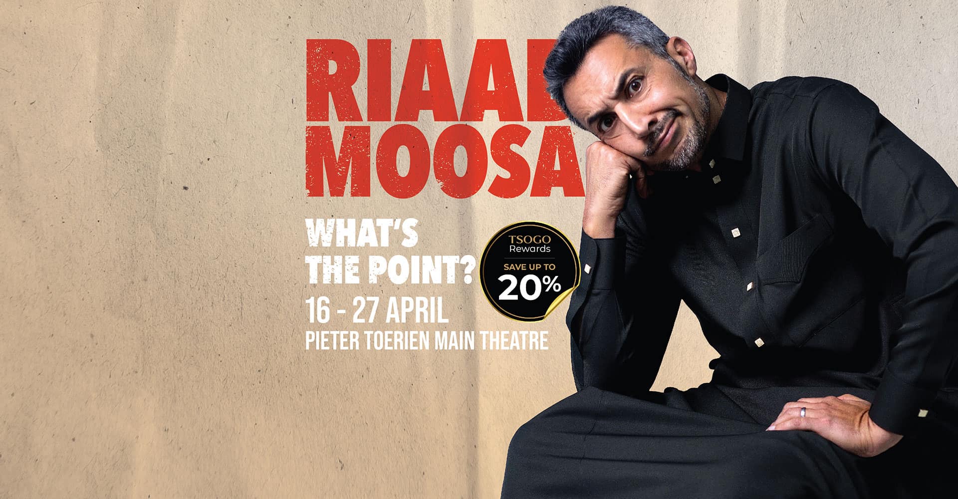 Dr. Riaad Moosa's What's the point?: Montecasino