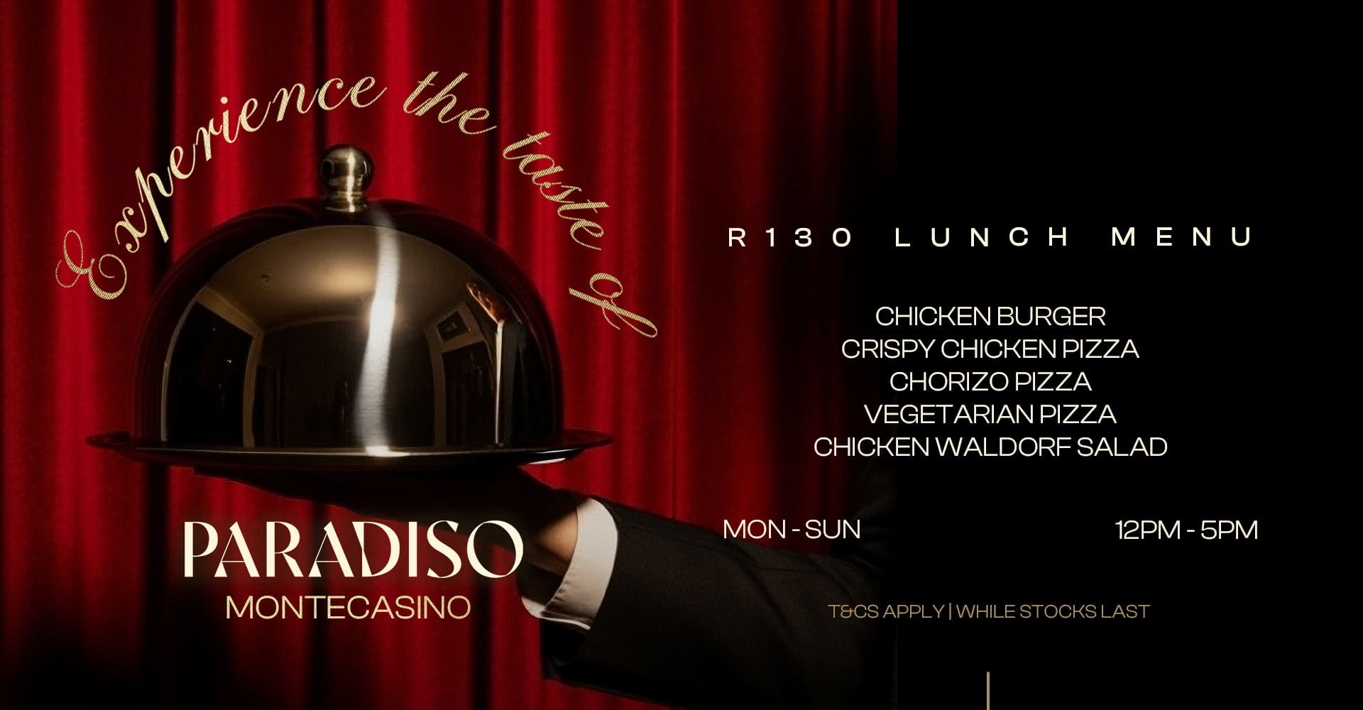 A Taste of Paradiso's Lunch! - Montecasino